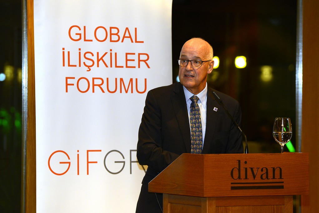 Dinner with Dr. Andrew Hamilton, President of New York University (NYU)