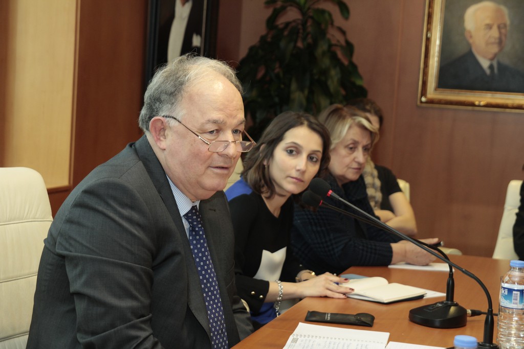 Roundtable with Ambassador (R) Ertuğrul Apakan, Chief Monitor of the ...